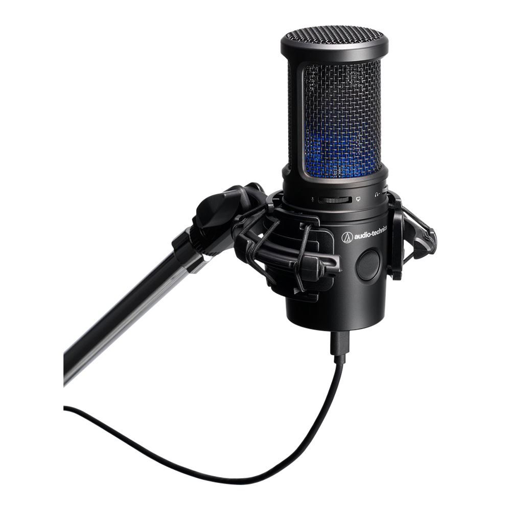 Audio-Technica AT2020USB-X Cardioid Condenser USB Microphone - Micro Center