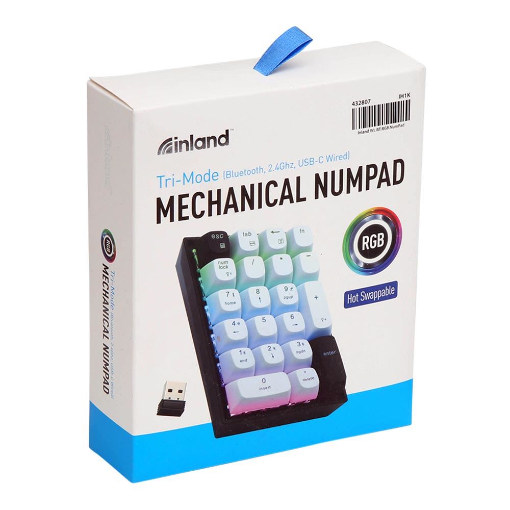 Inland Wireless Mechanical Numeric Keypad - Micro Center