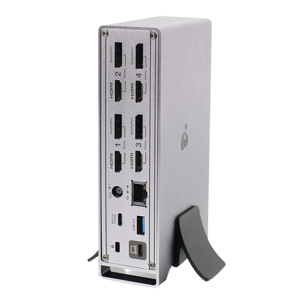 IOGear Dock Pro Universal 4K Quad Docking Station - Micro Center