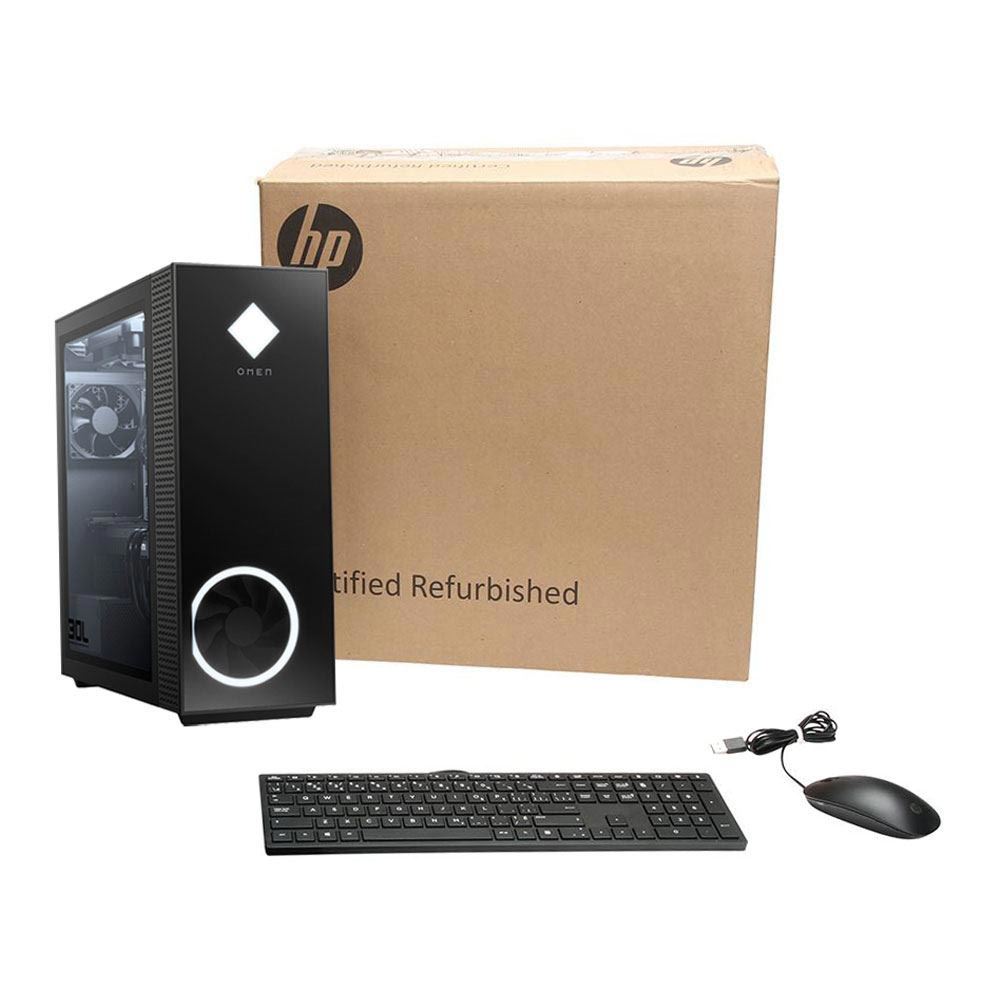 HP OMEN 30L GT13-0092 Gaming PC (Refurbished); Intel Core i9 10th Gen 10850K 3.6GHz Processor ...
