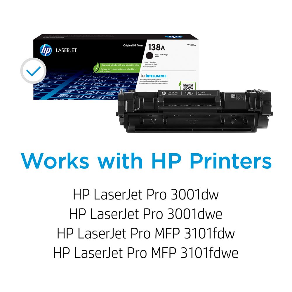 HP 138A Black LaserJet Toner Cartridge - Micro Center