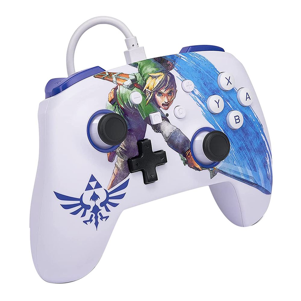PowerA Enhanced Wired Controller - Zelda: Master Sword Attack - Micro ...