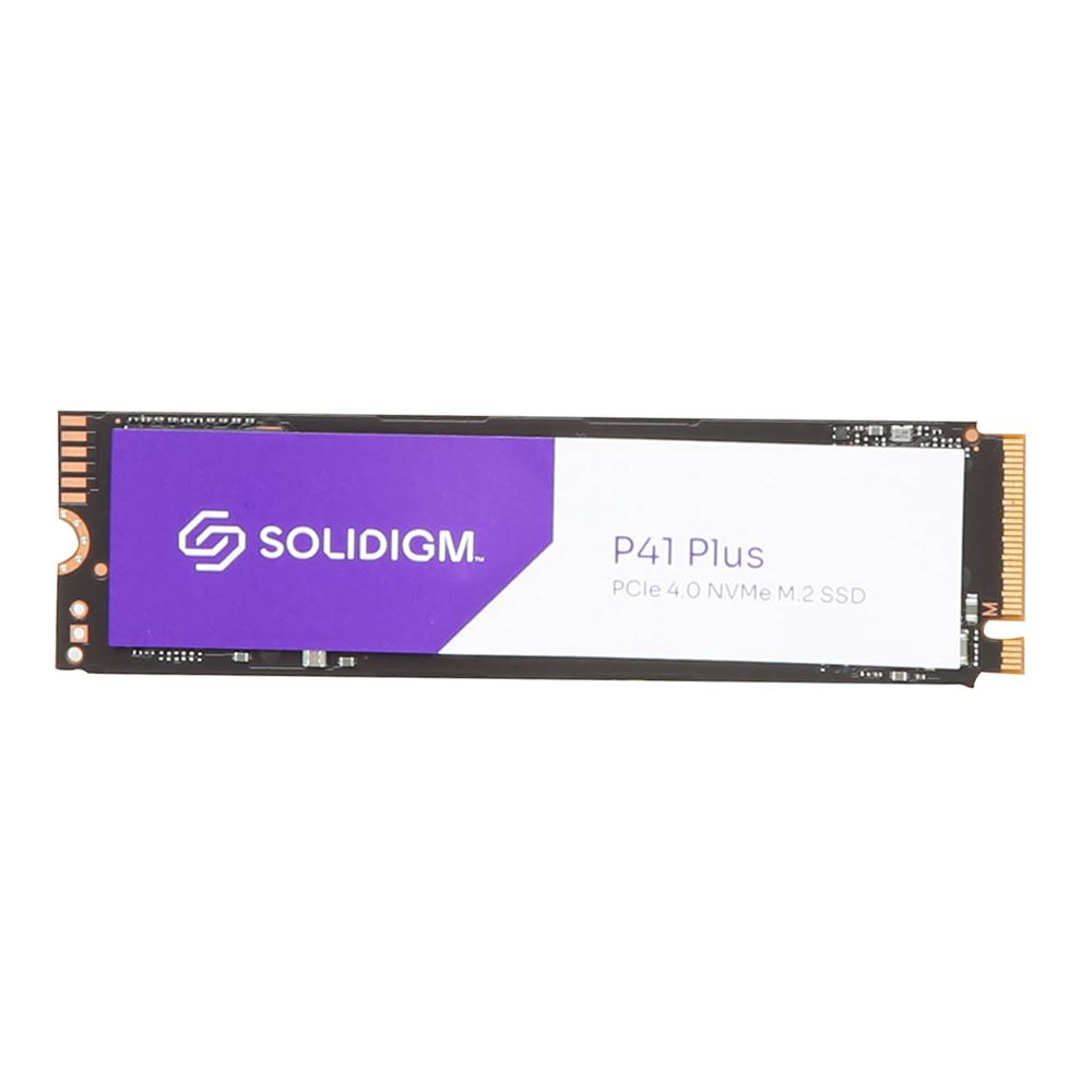Solidigm P41 Plus Series 512GB SSD PCIe NVMe 4.0 x4 144L 3D QLC NAND ...