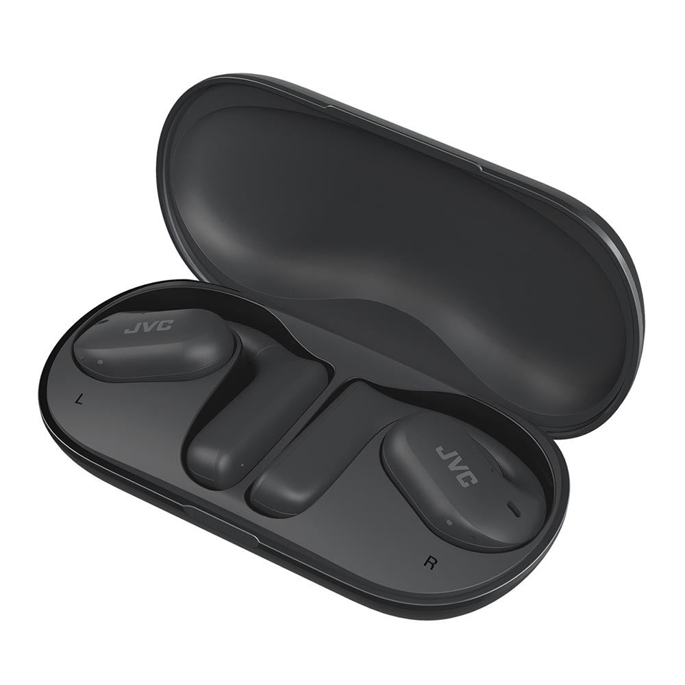 JVC Nearphones True Wireless Bluetooth Earbuds - Black - Micro Center