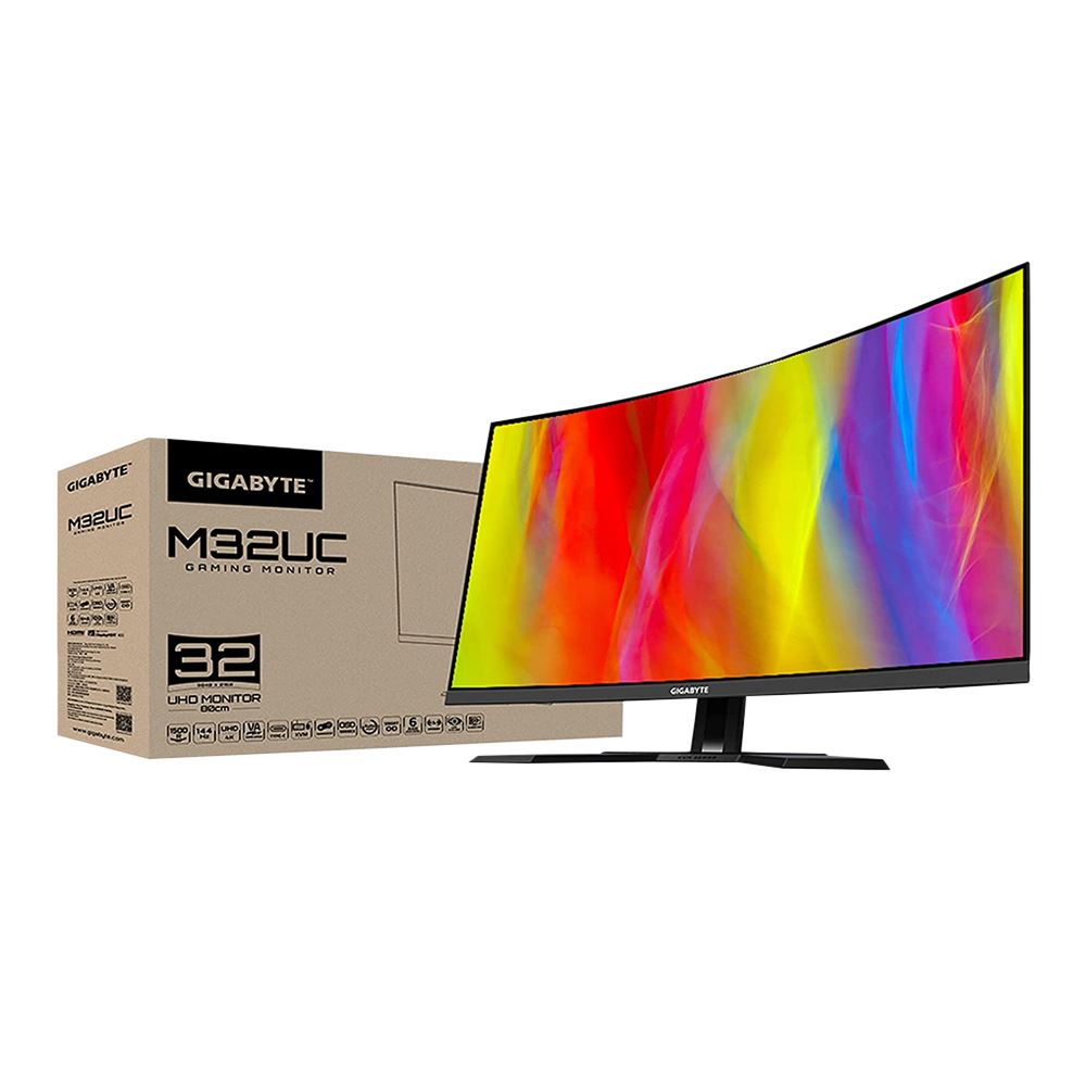 Gigabyte M32UC-SA 32" 4K UHD (3840 x 2160) 144Hz Gaming Monitor ...