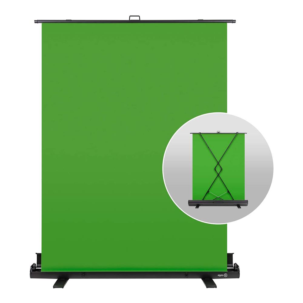 Elgato Green Screen w/ Collapsible Stand - Micro Center