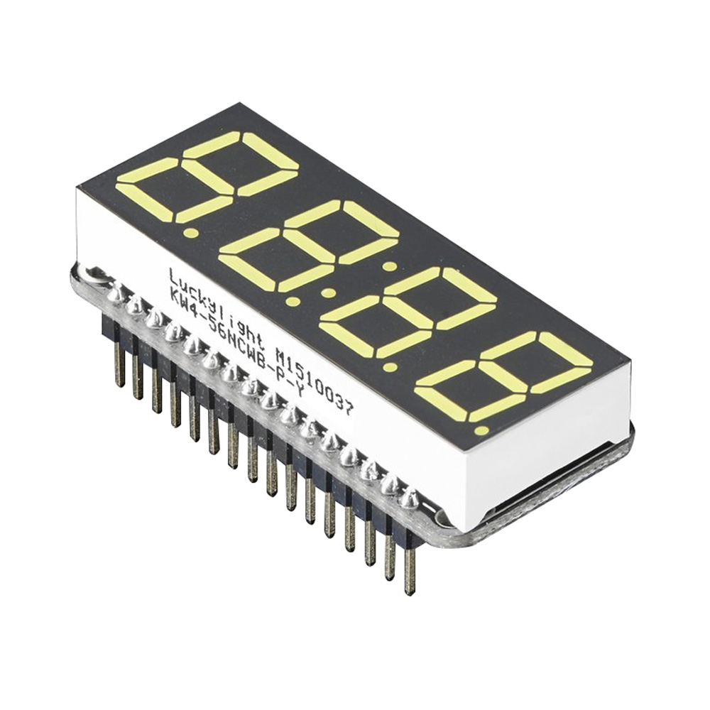Adafruit Industries 0.56" 4-Digit 7-Segment Display w/ FeatherWing ...