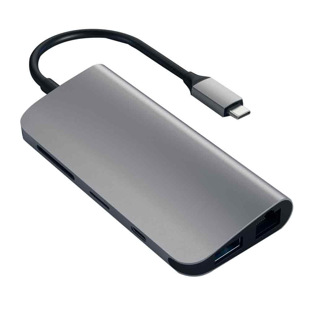Satechi Aluminum Type-C Multimedia Adapter - Micro Center