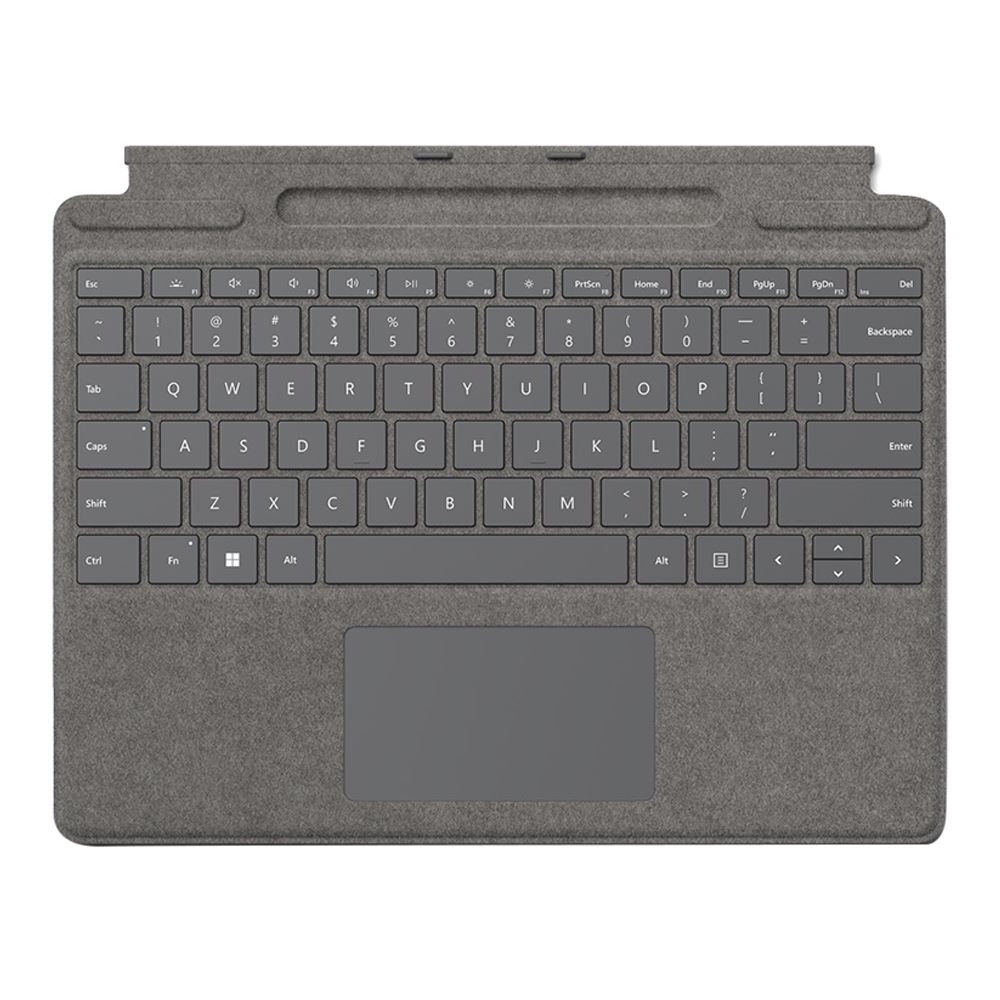 Microsoft Surface Pro Keyboard - Platinum - Micro Center