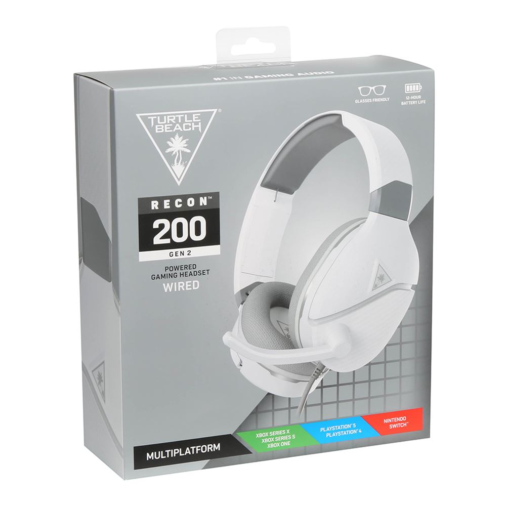 Turtle Beach Recon 200 Gen 2 Powered Multiplatform Gaming Headset ...