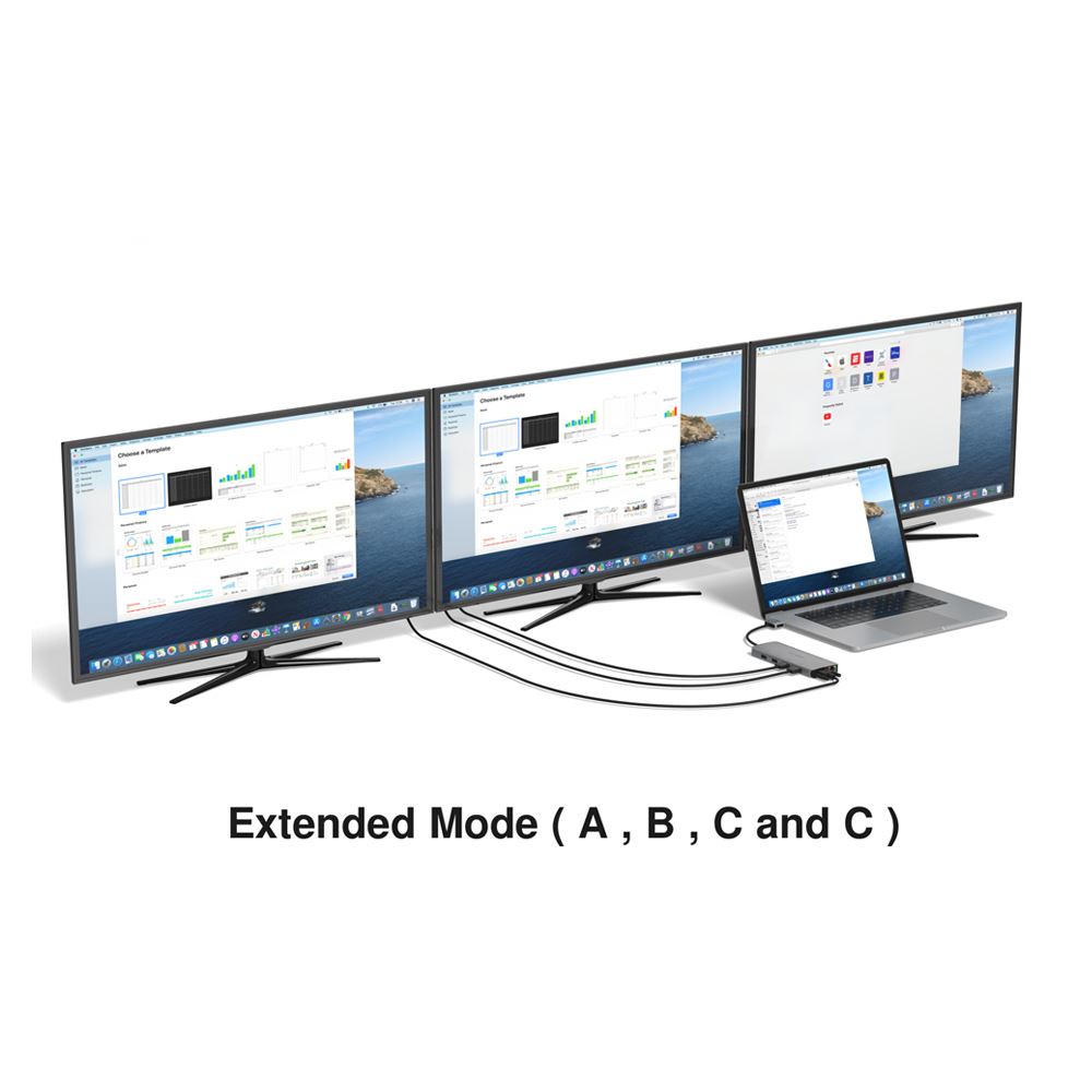 EZQuest Inc. Ultimate USB-C Multimedia Hub Adapter 13 Ports with Power ...
