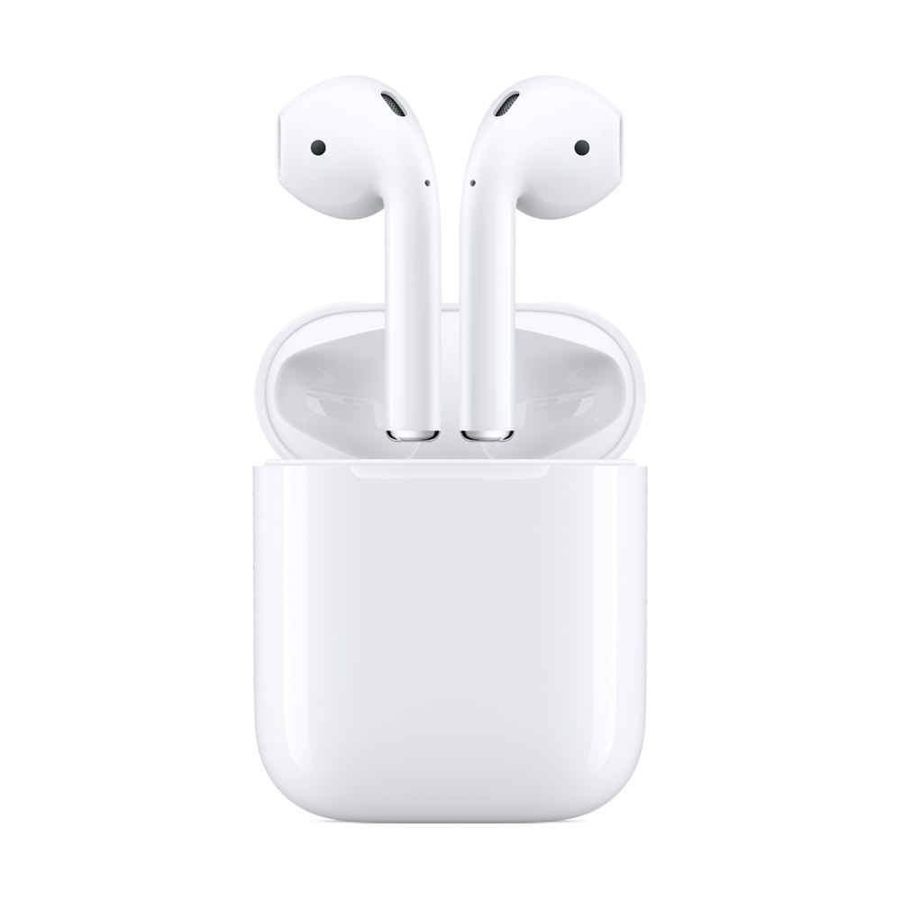 Apple AirPods Wireless Bluetooth Earbuds with Charging Case (2nd ...