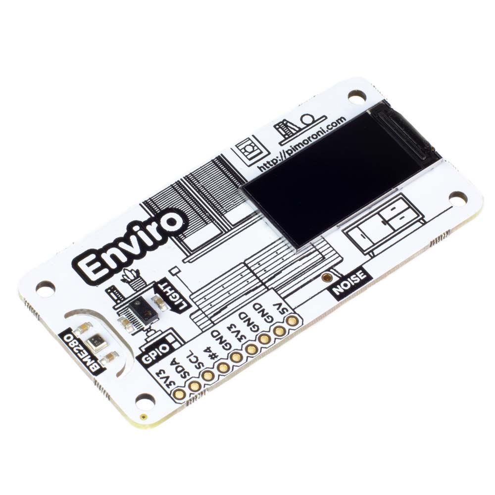 Pimoroni Enviro - Indoor Environmental Monitor - Micro Center