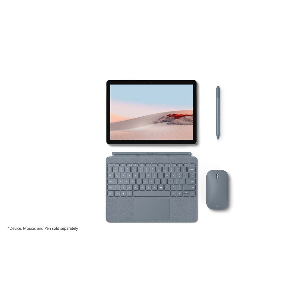 Microsoft Surface Go Signature Type Cover - Ice Blue - Micro Center