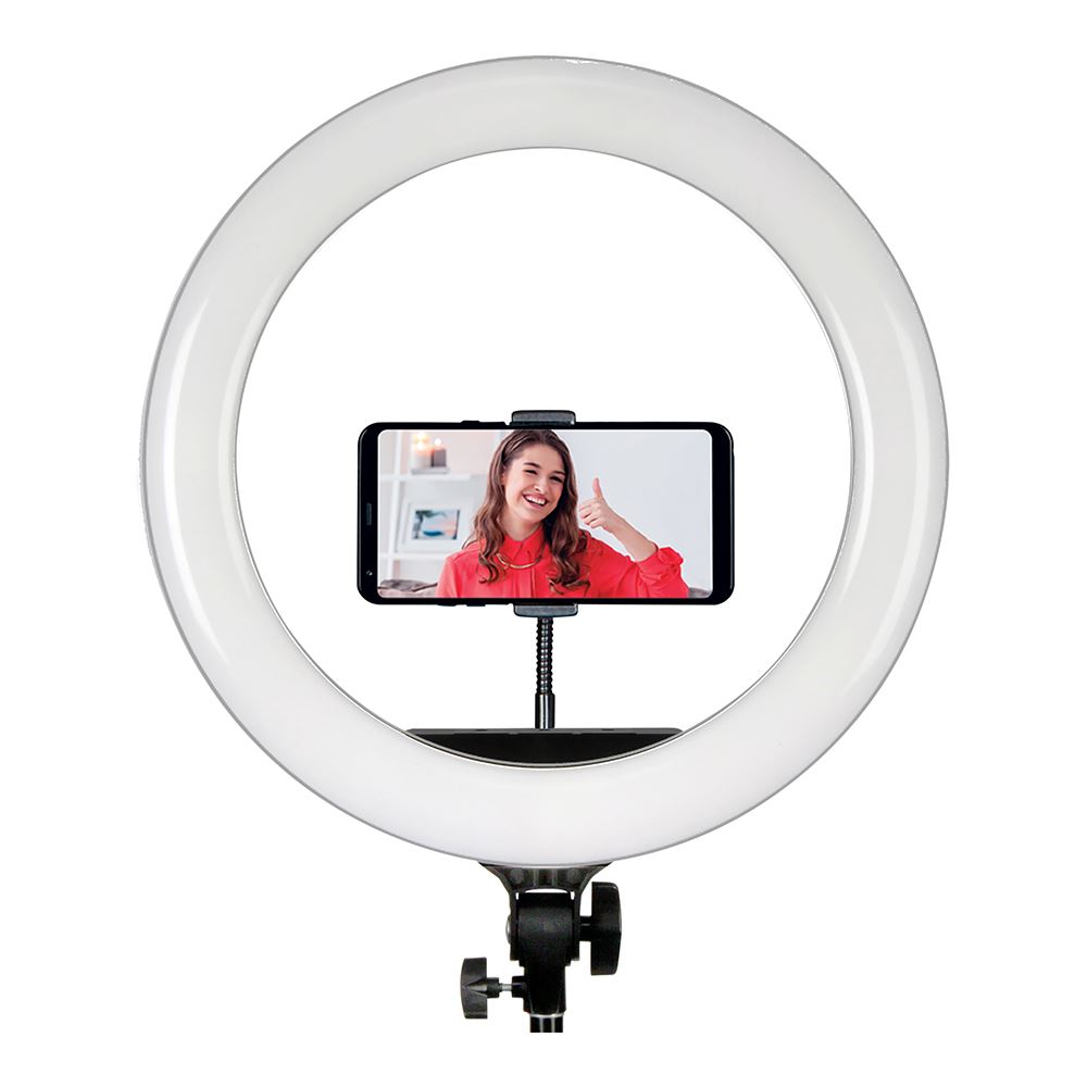 SUNPAK Professional Series 18 Inch Bi-Color Ring Light Kit - Micro Center