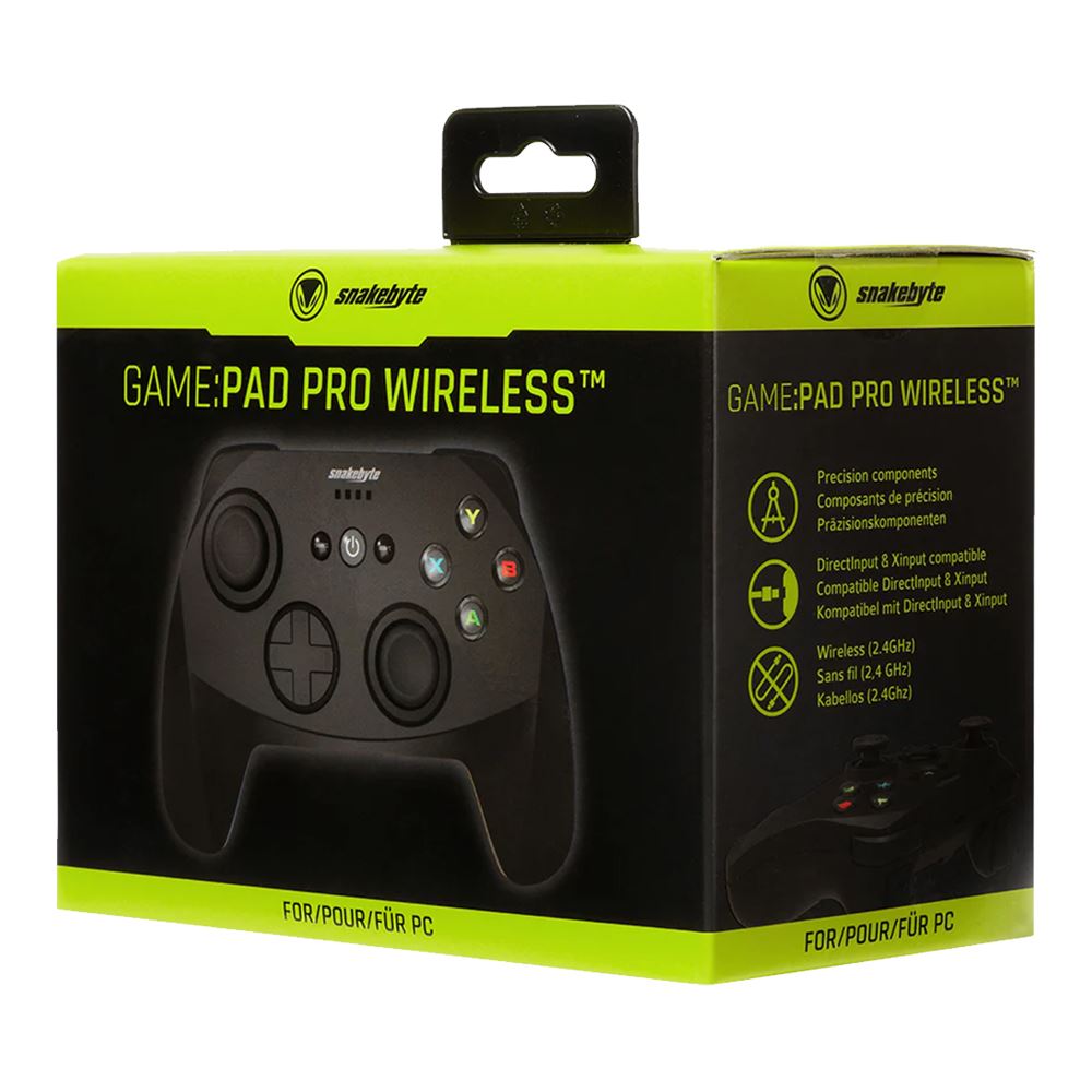 Micro Center - Snakebyte Game:Pad Pro Wireless Controller SB909733