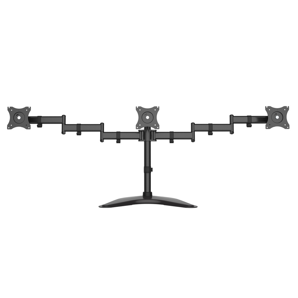 SIIG 13" to 27" Articulated Freestanding Triple Monitor Desk Stand ...