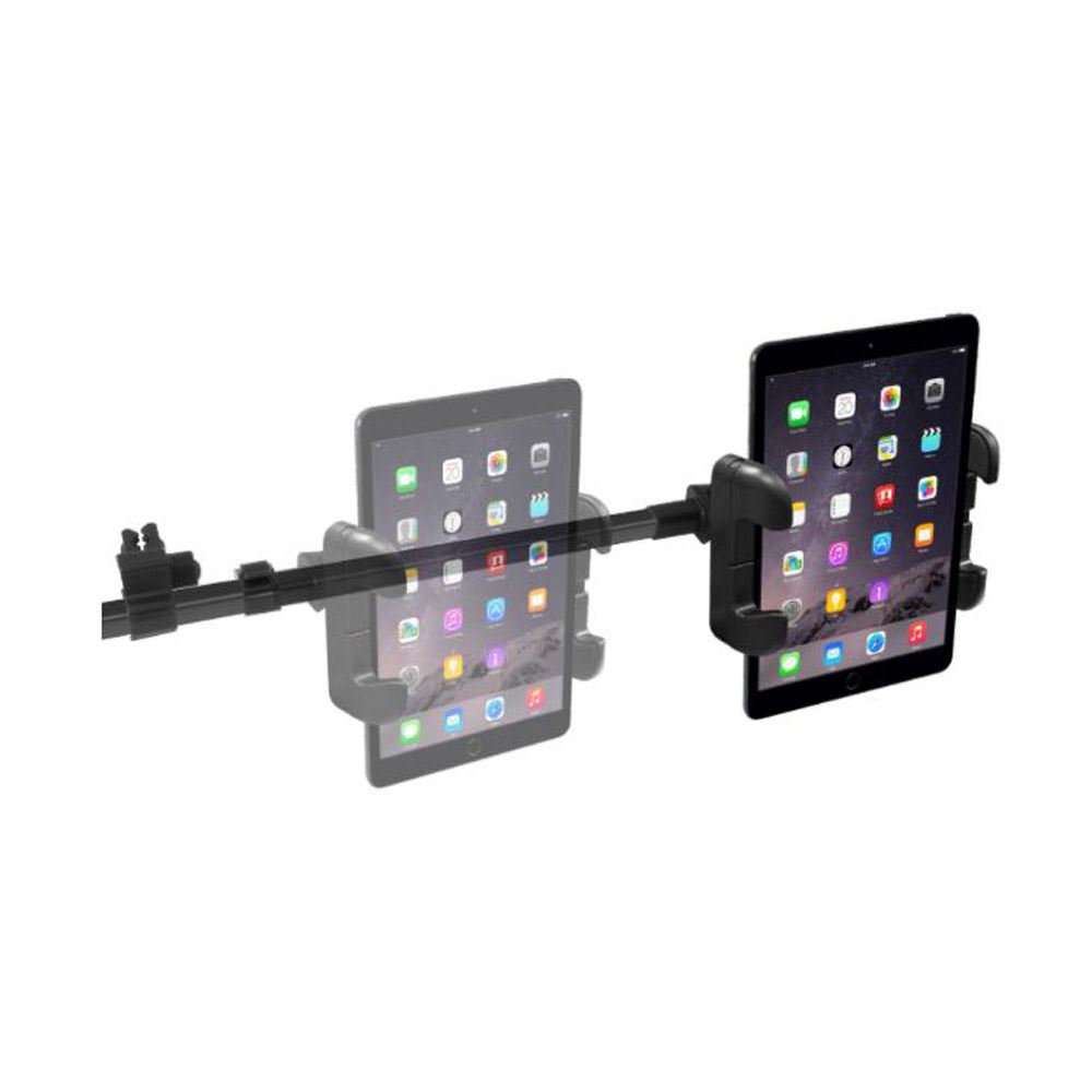MacAlly Dual Position Car Seat Headrest Mount - Black - Micro Center