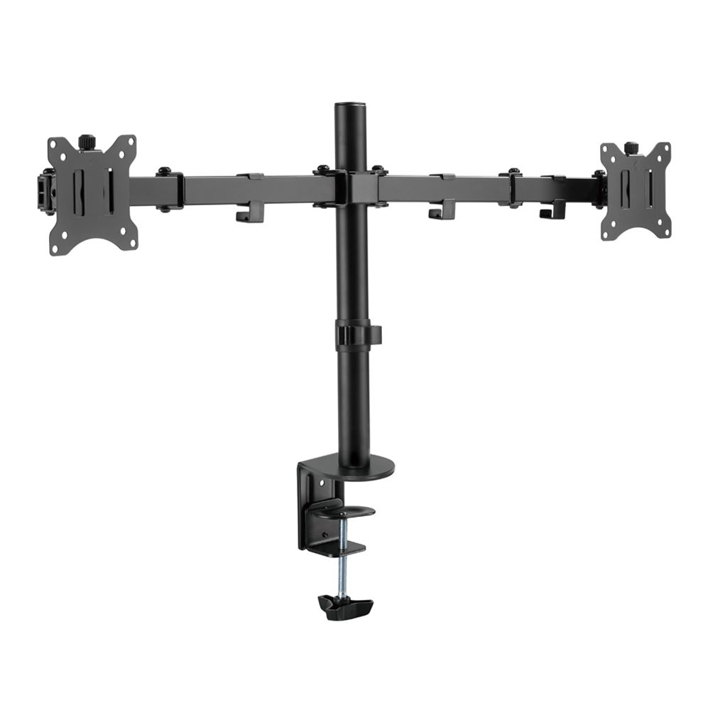 Inland LDT42-C024 Dual Monitor Clamp Mount for Monitors 17"-32" - Micro ...