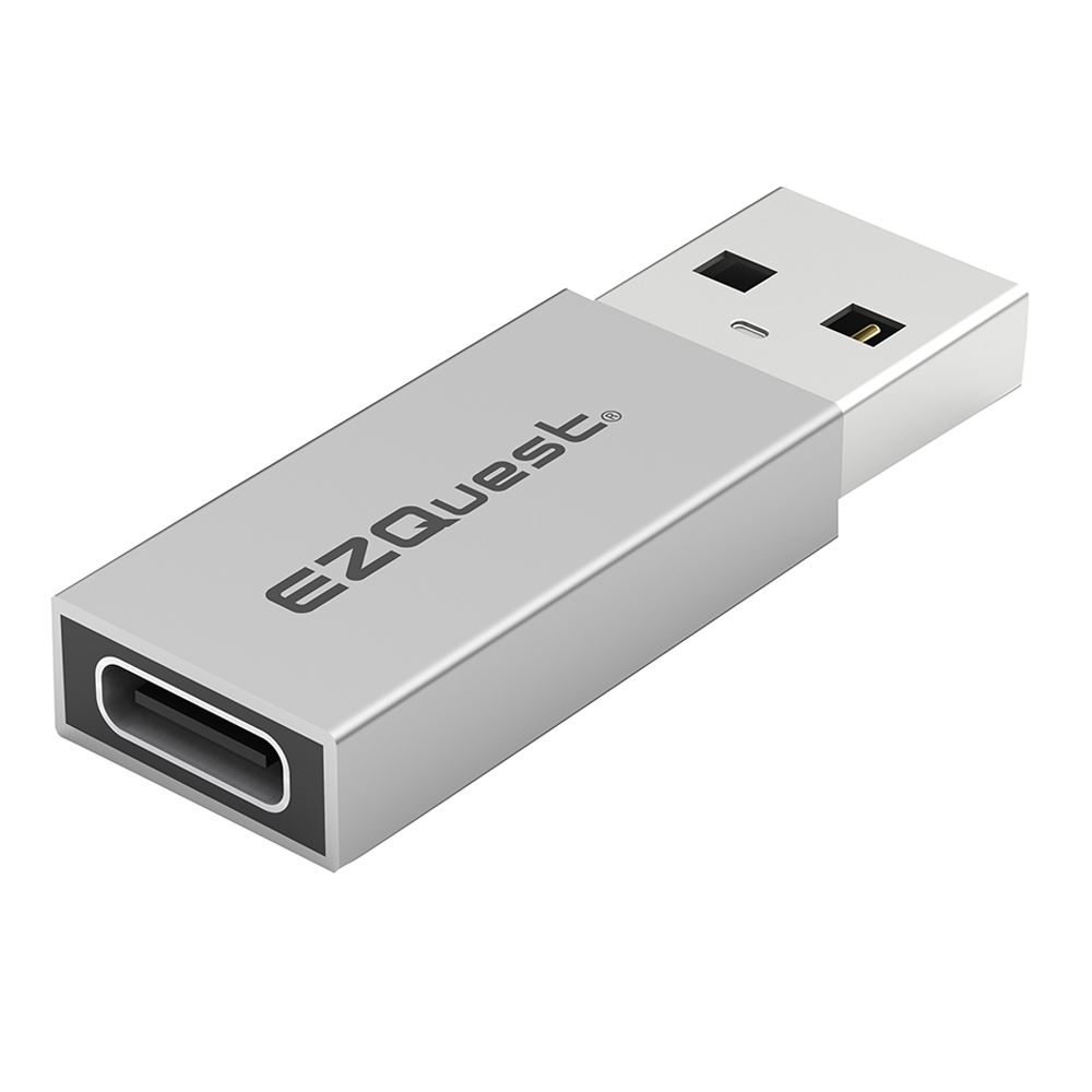 EZQuest Inc. SuperSpeed Gen 2 Double-Sided USB-C Female to USB 3.0 Male ...