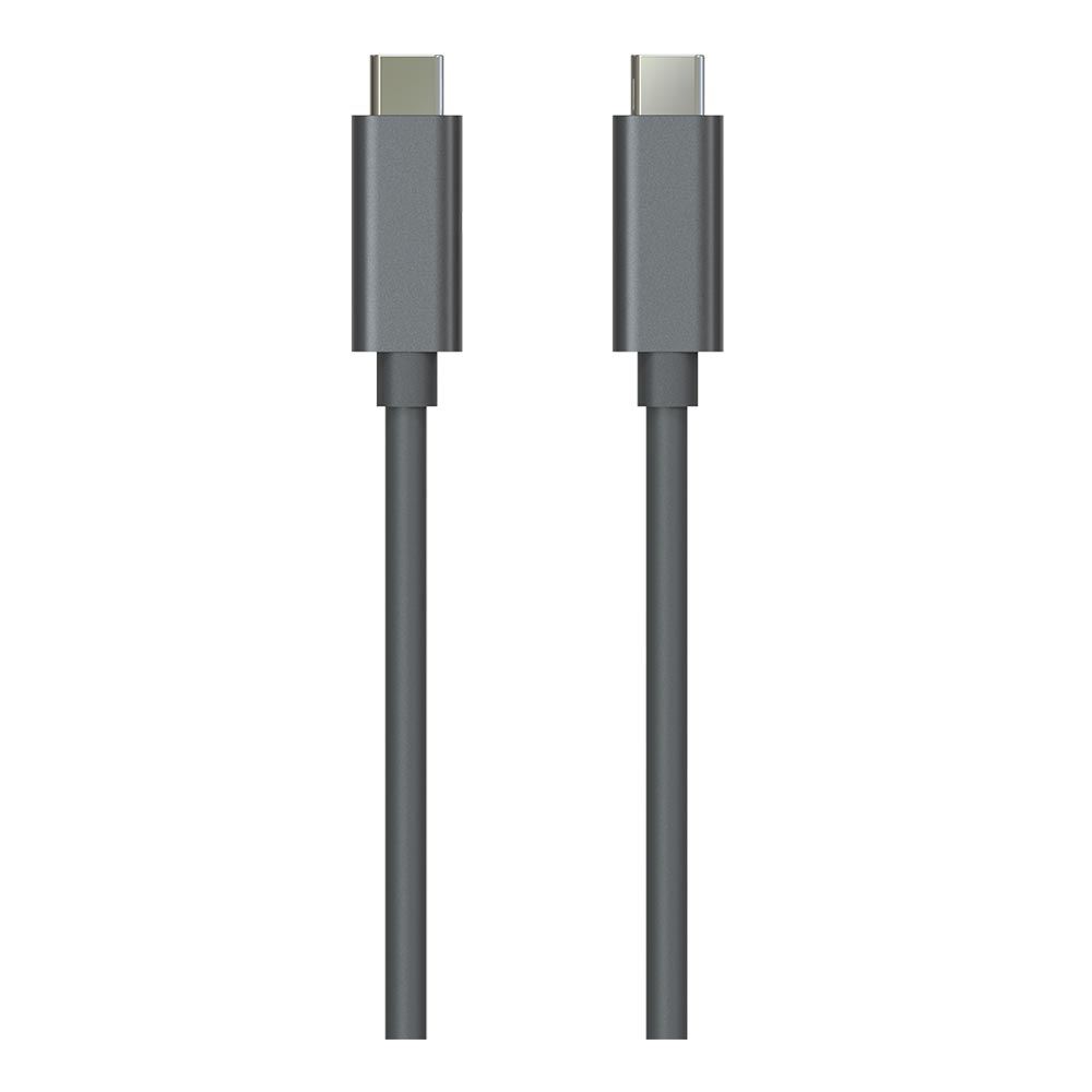 Inland USB Type-C Male to USB Type-C Male (Black) - 3.3ft - Micro Center