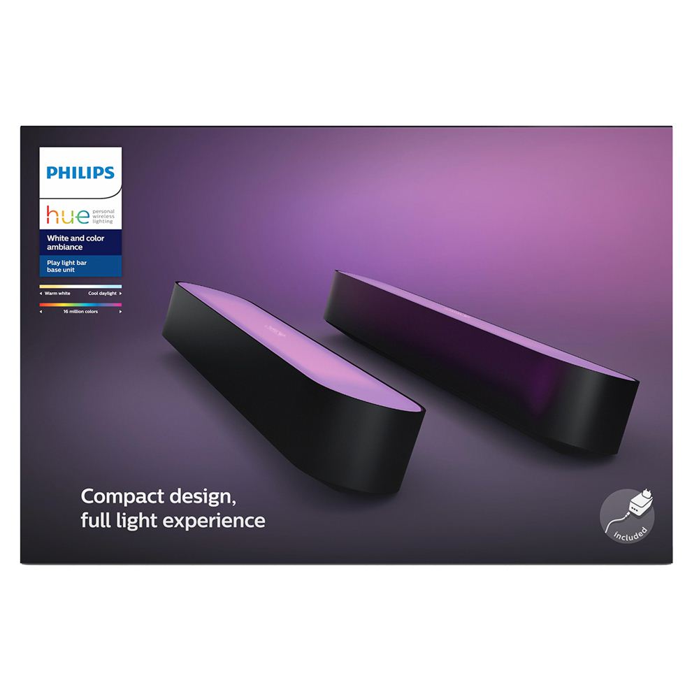 Philips Hue Play White and Color Ambiance Light Bar 2 Pack - Micro Center