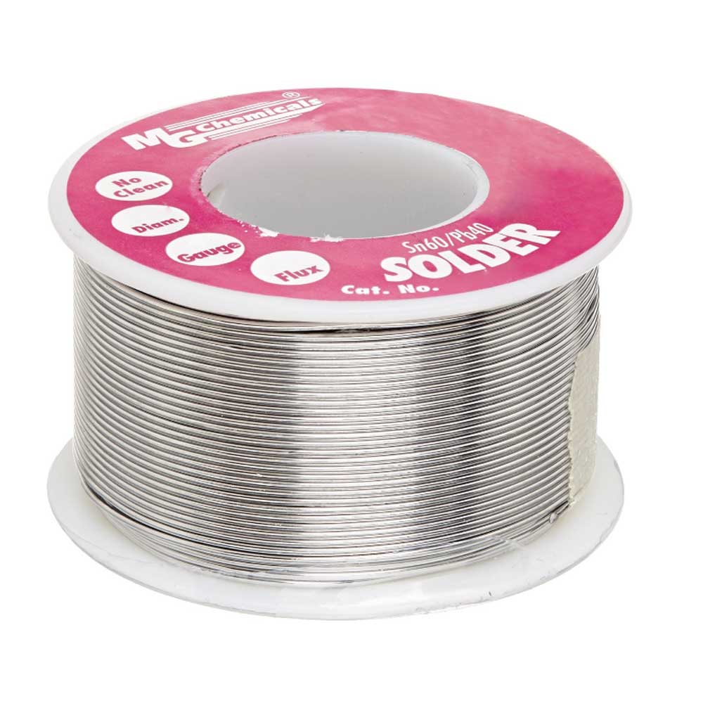 MG Chemicals Solder Sn60/Pb40 0.032" 22 Gauge - No Clean - Micro Center