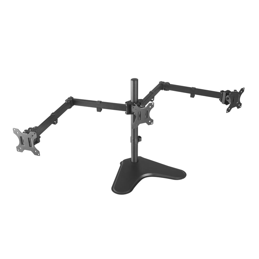 Inland LDT12-T034N Triple Monitor Stand for Monitors 13 - 27" - Micro ...