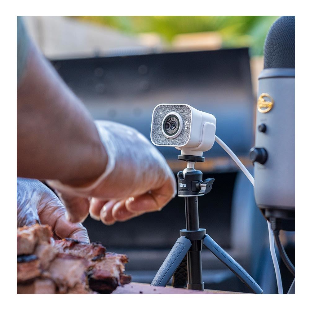 Logitech StreamCam Plus - White; 1080P HD 60fps Streaming Webcam with ...
