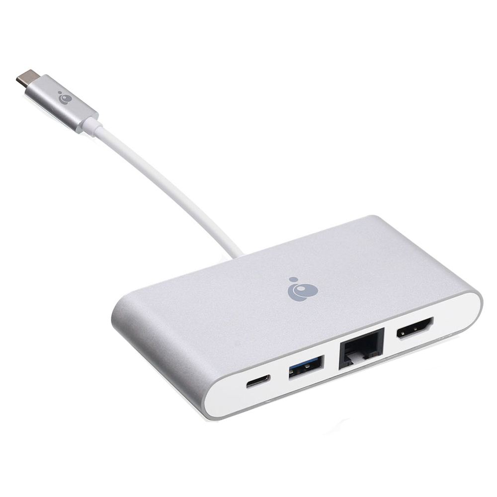 IOGear USB-C 4-in-1 4K Multi-port Adapter - Micro Center