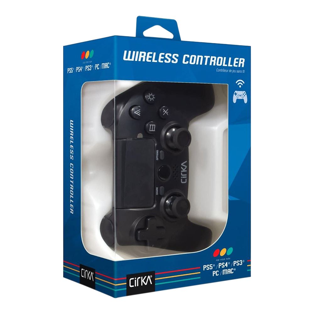 Hyperkin Cirka Nuforce Wireless Game Controller For Ps4 Black Micro