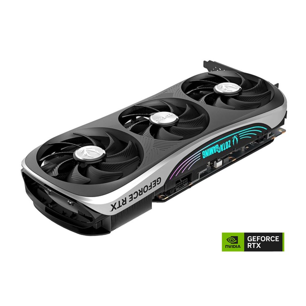 Zotac NVIDIA GeForce RTX 4090 Trinity Triple-Fan 24GB GDDR6X PCIe 4.0 ...