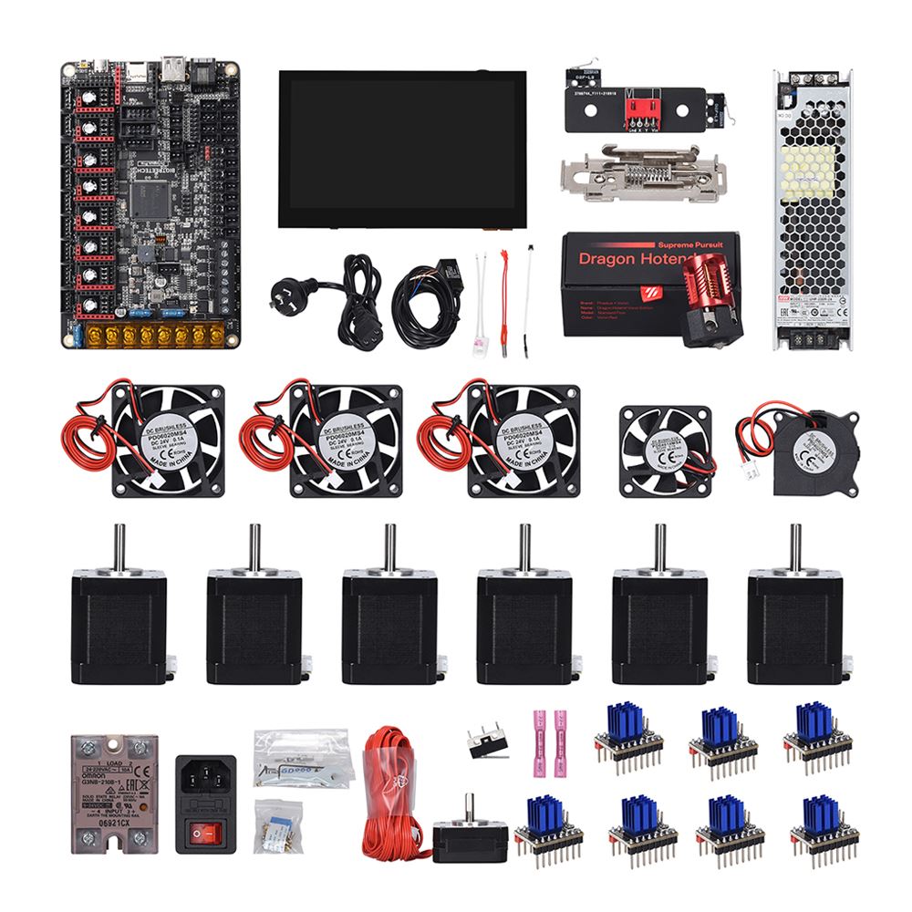 Micro Center - VORON V2.4 Electronics Kit Parts Set with Octopus Pro For Voron 2.4 3D Printer ...