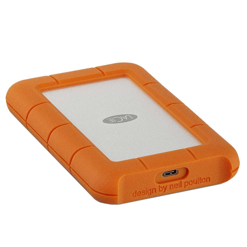 LaCie Rugged USB-C 2TB Portable External Hard Drive - Micro Center