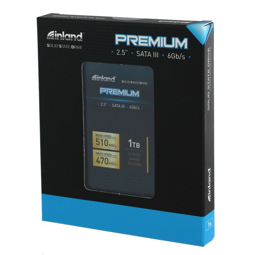 Inland Premium 1TB SSD SATA 3.0 6 GBps 2.5 Inch 7mm 3D QLC NAND ...