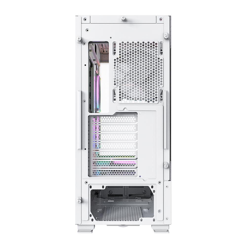 Montech SKY TWO Tempered Glass ATX Mid-Tower Computer Case - White ...
