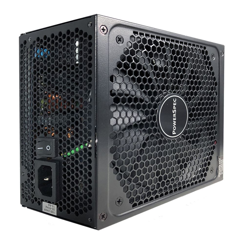 PowerSpec 1050W Power Supply 80 Plus Gold Certified Fully Modular ATX ...