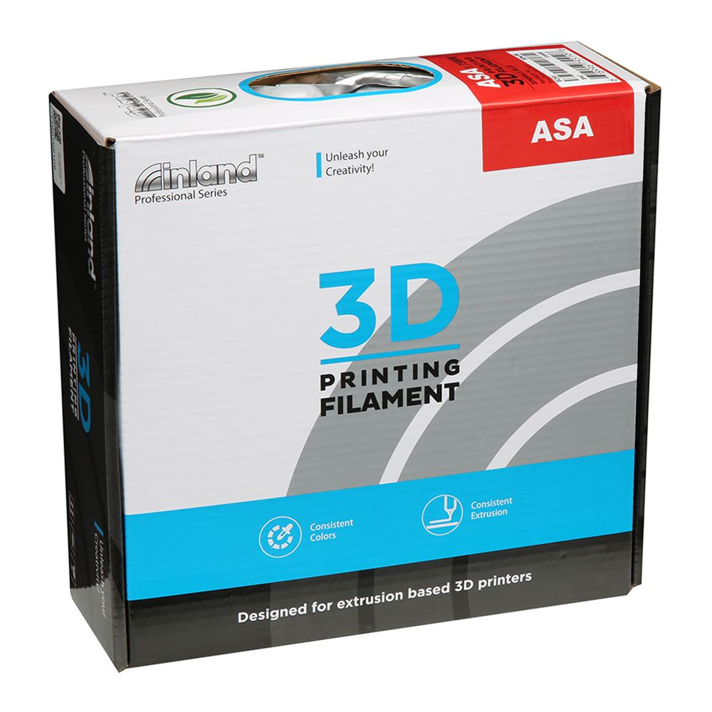 Inland 1.75mm Metallic Dark Red Tough PLA 3D Printer Filament - 1kg ...