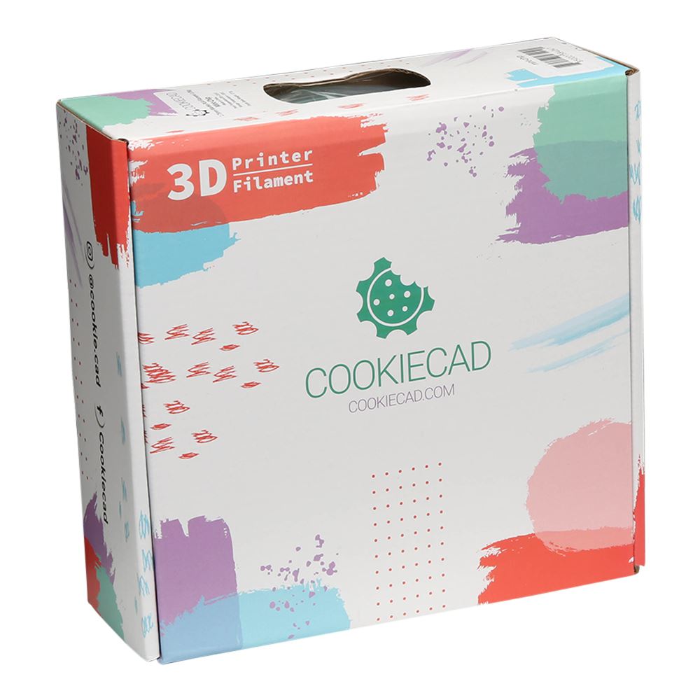 Cookiecad 1.75mm Mint PLA 3D Printer Filament - 1kg Spool (2.2 lbs ...