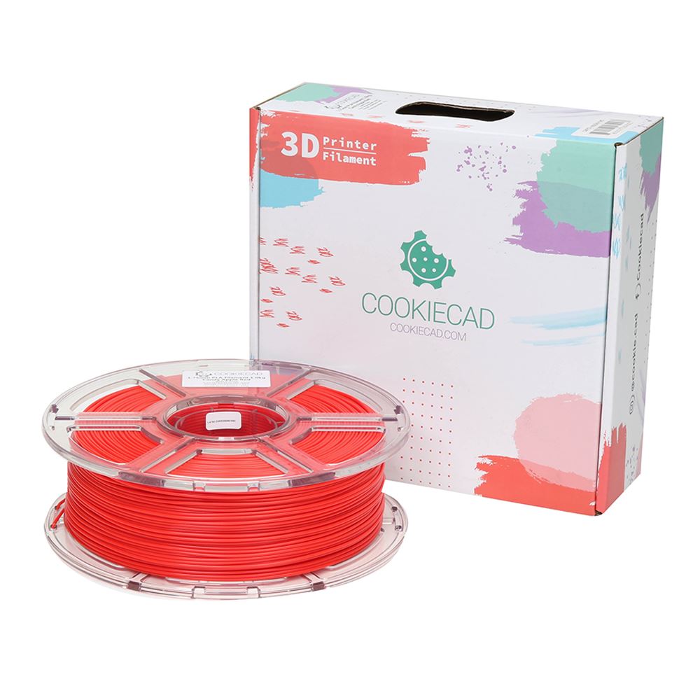 Cookiecad 1.75mm Candy Apple (RedTransition) PLA 3D Printer Filament ...