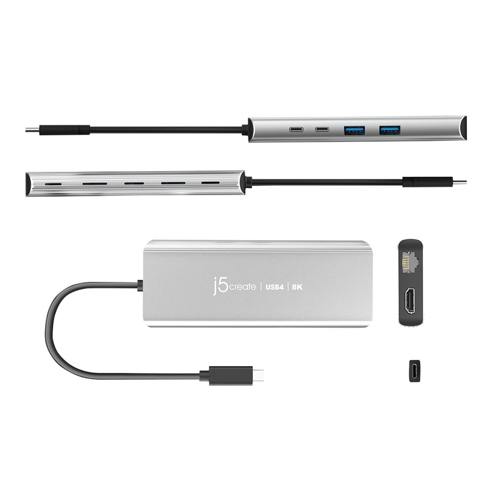 j5create USB4 8K Multi-Port Hub - Micro Center