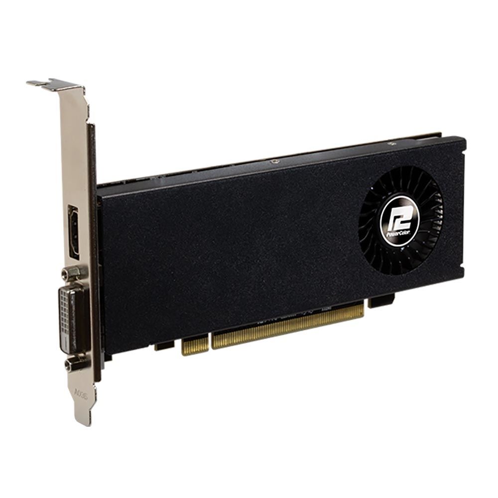 PowerColor AMD Radeon RX 550 Red Dragon Low Profile Single Fan 4GB ...