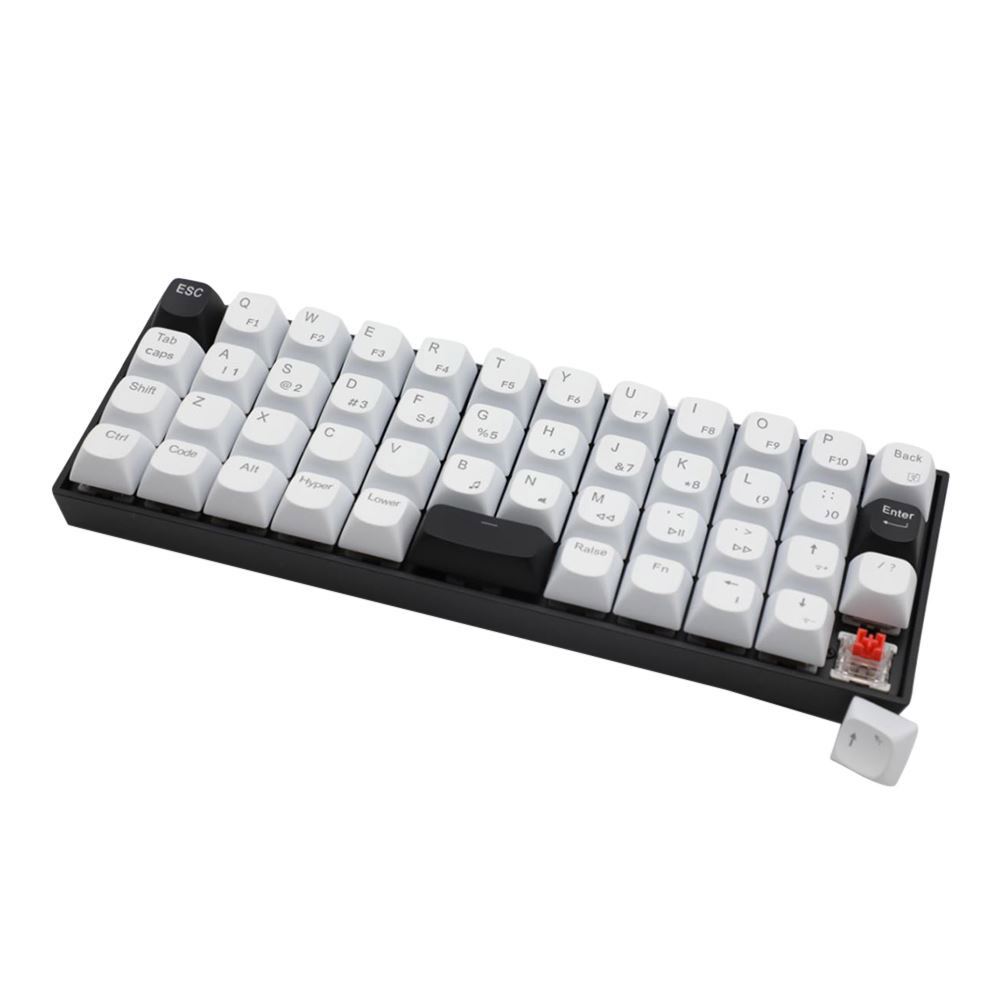 Inland 47-Keys Hot Swappable RGB Wired Mechanical Keyboard, - Micro Center