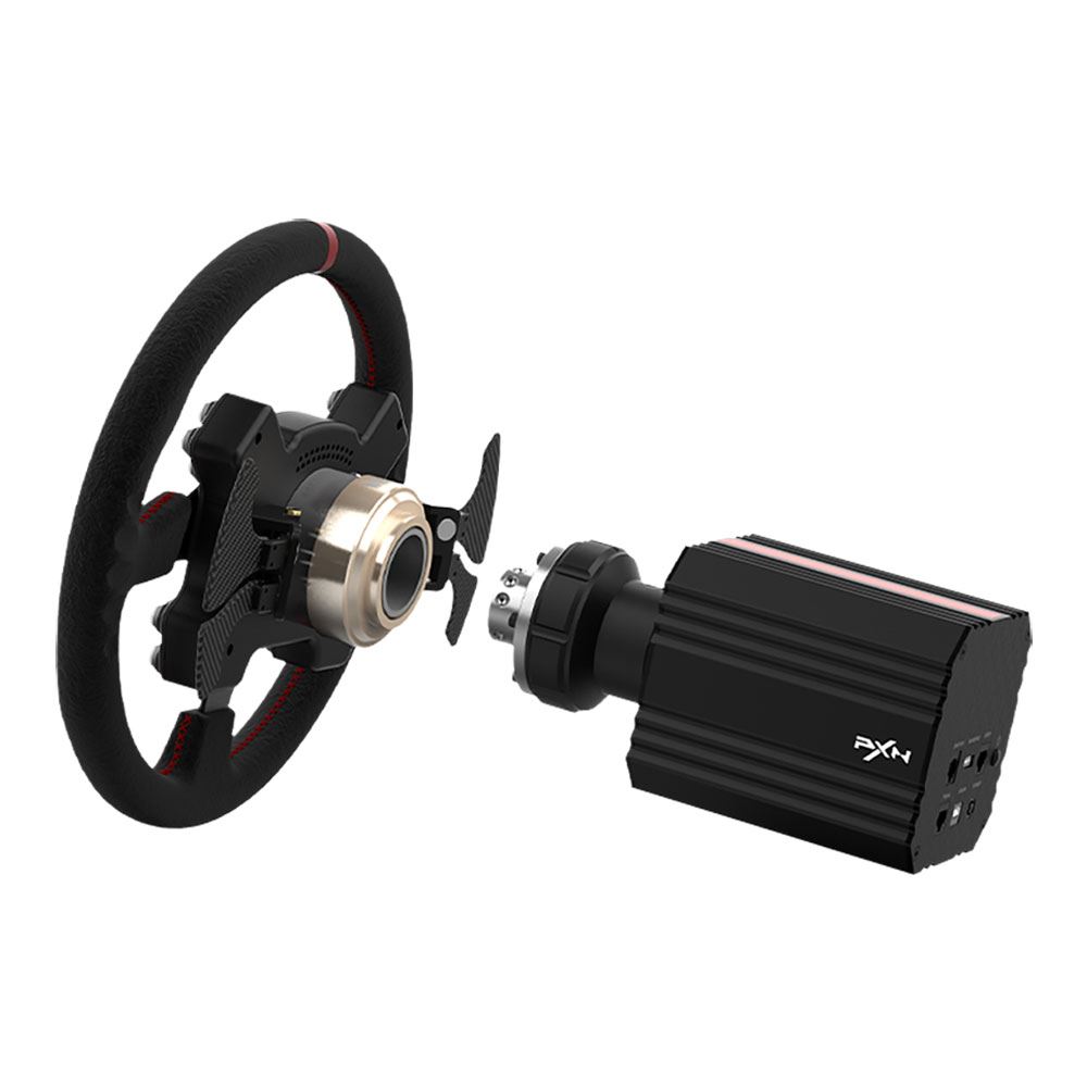 PXN V12 Direct Drive PC Steering Wheel - Micro Center