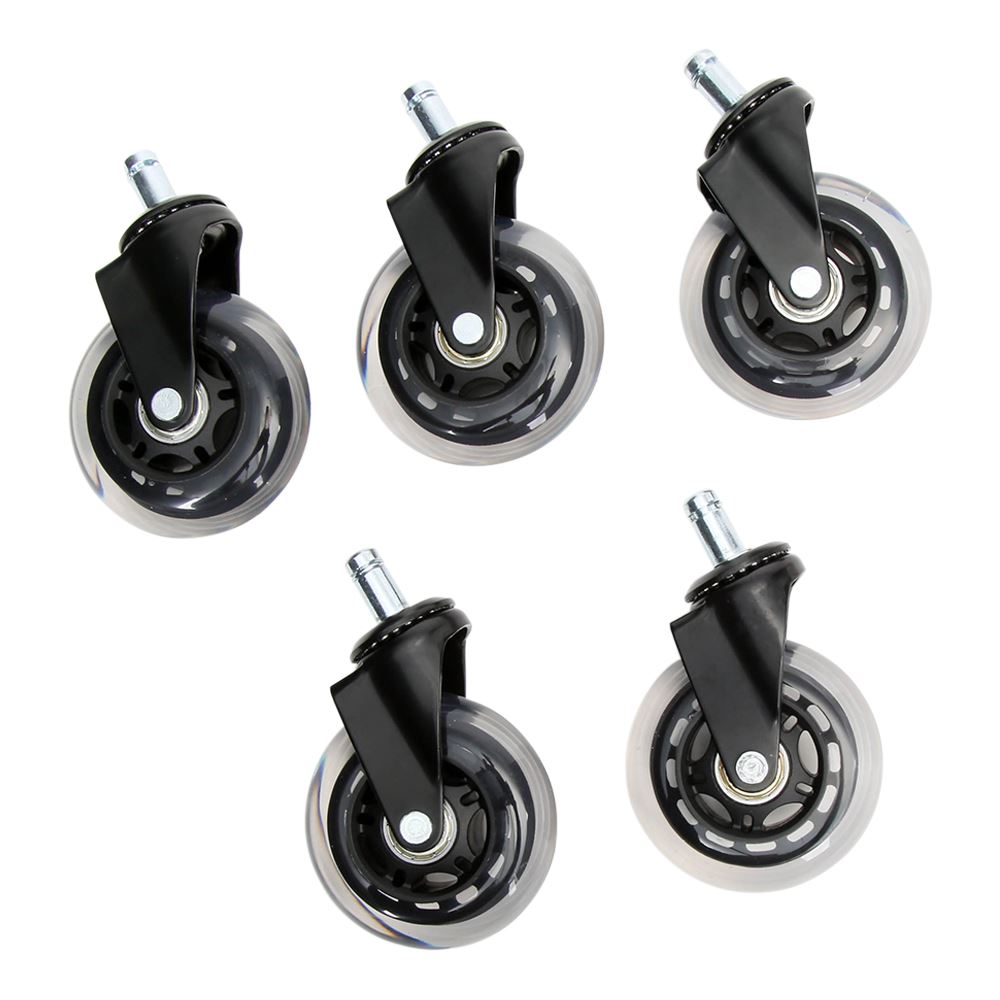 Inland Rubber Chair Wheels Replacement - Micro Center