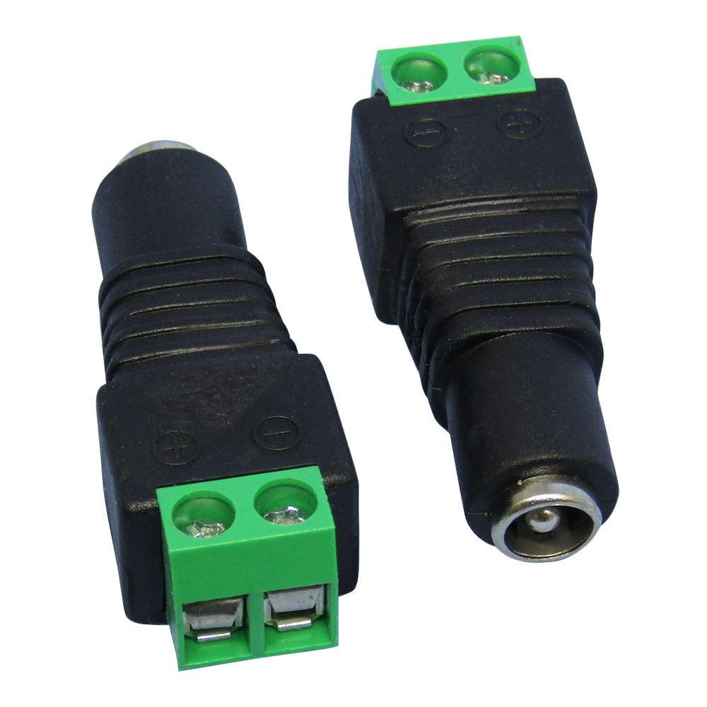 Philmore 2.5mm DC Power Jack to Solderless Terminal - Micro Center