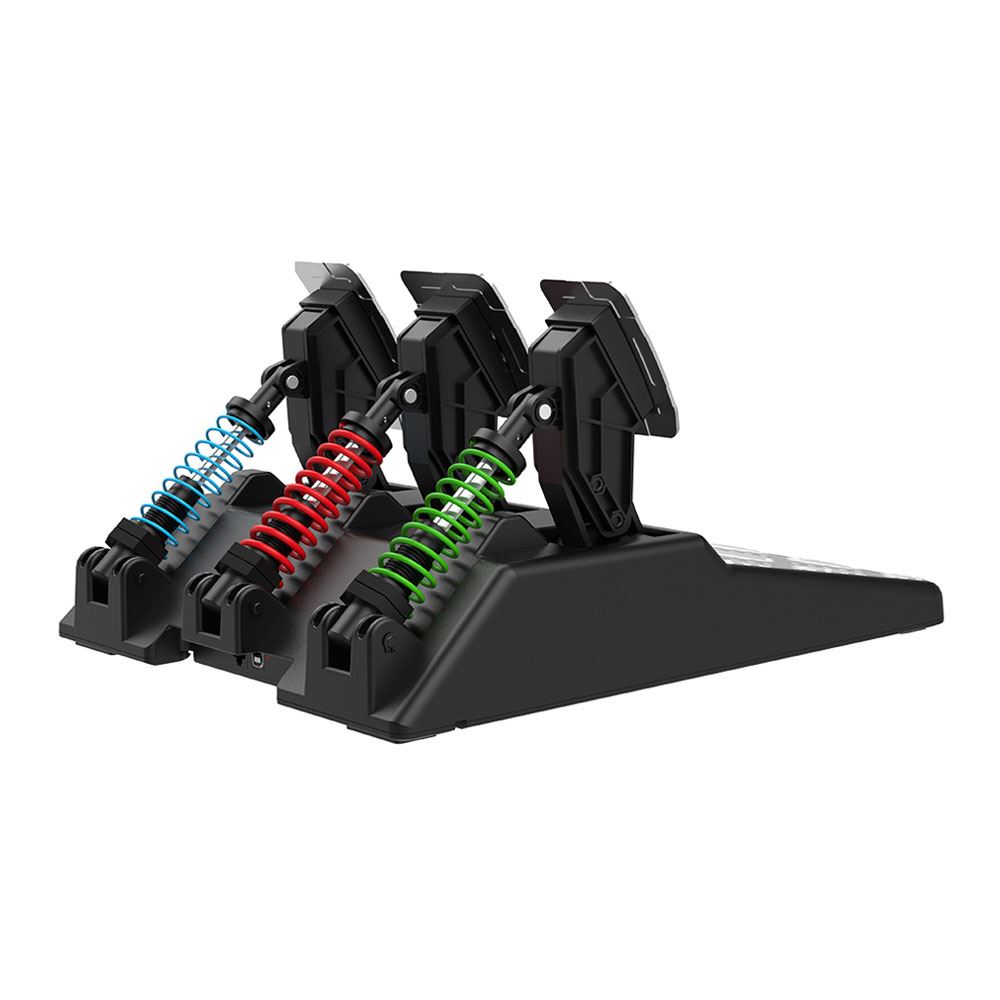 PXN A3 Pedals Steering Wheel Controller Pedal Set - Micro Center