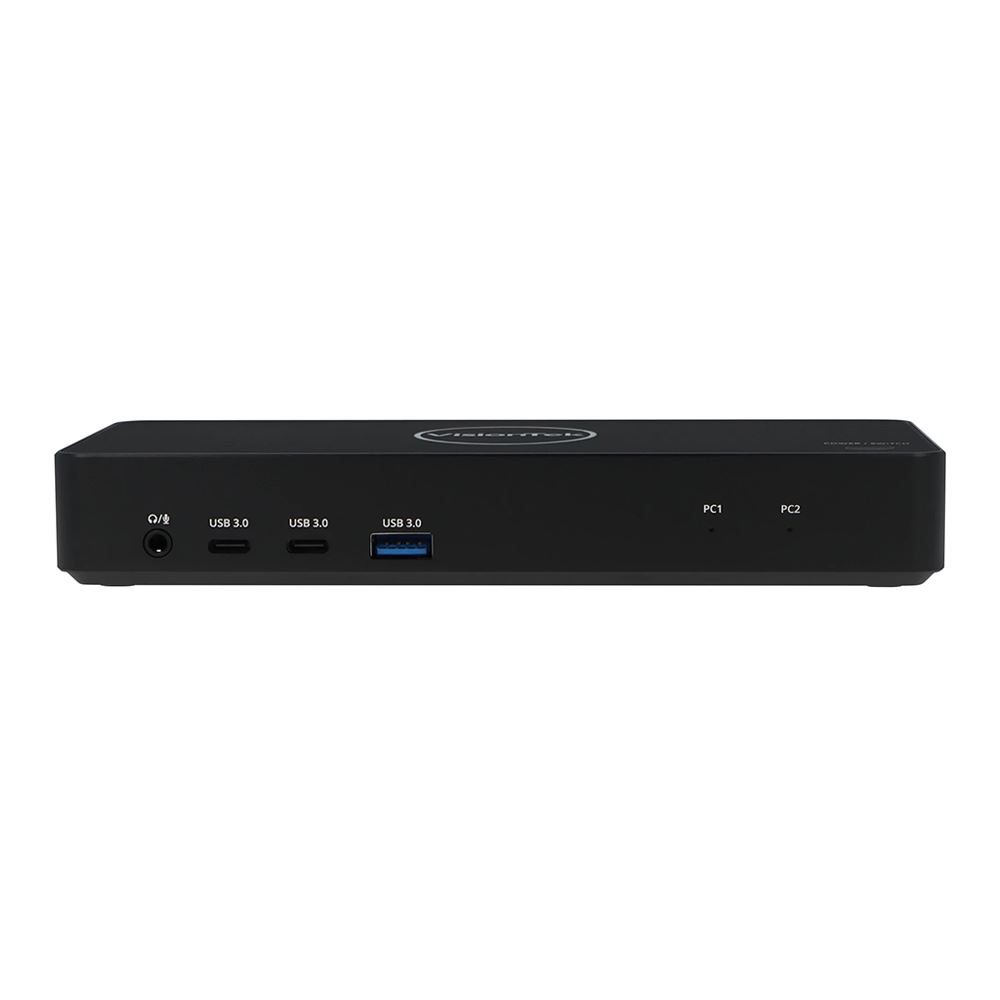 Visiontek VT2900 USB-C Dual System KVM Docking Station with 100W Power ...