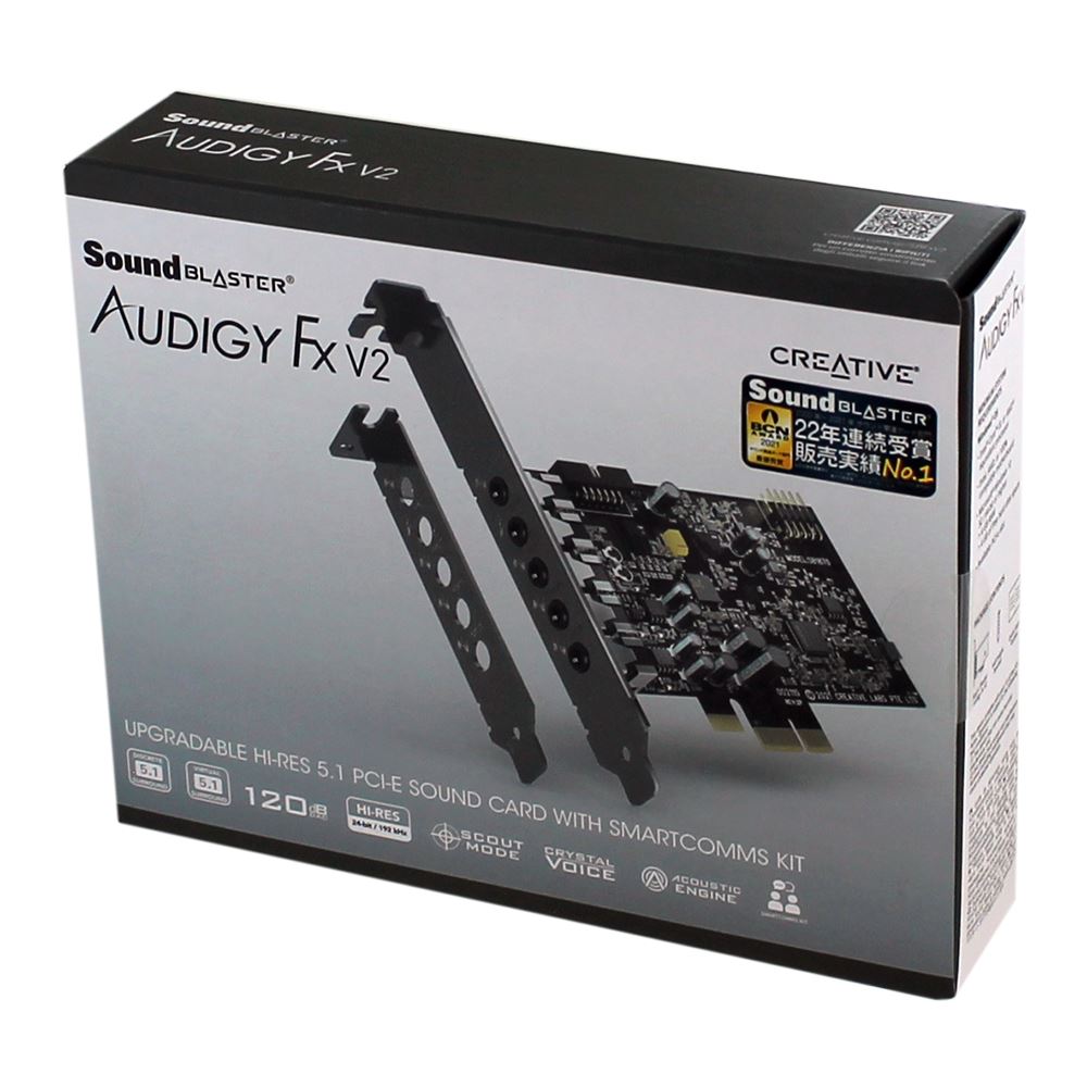 Creative Labs Sound Blaster Audigy FX v2 - Micro Center