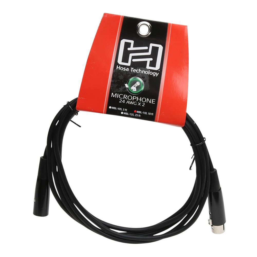 Hosa Technology 3-Pin XLR Male to 3-Pin XLR Female Balanced Audio Cable ...